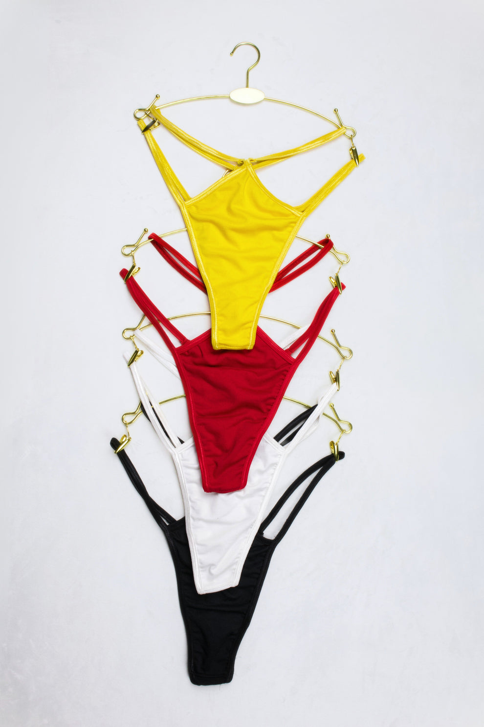 Strappy Thong Panty (Pack of 4) – Fémini